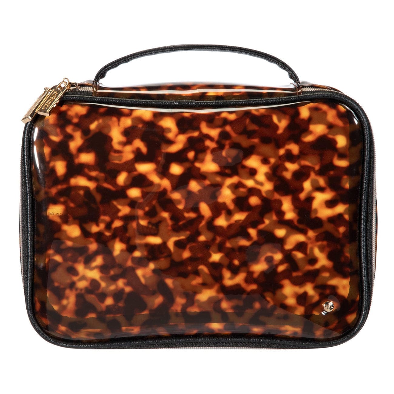 Jumbo Makeup Case Tortoise | Gee Beauty